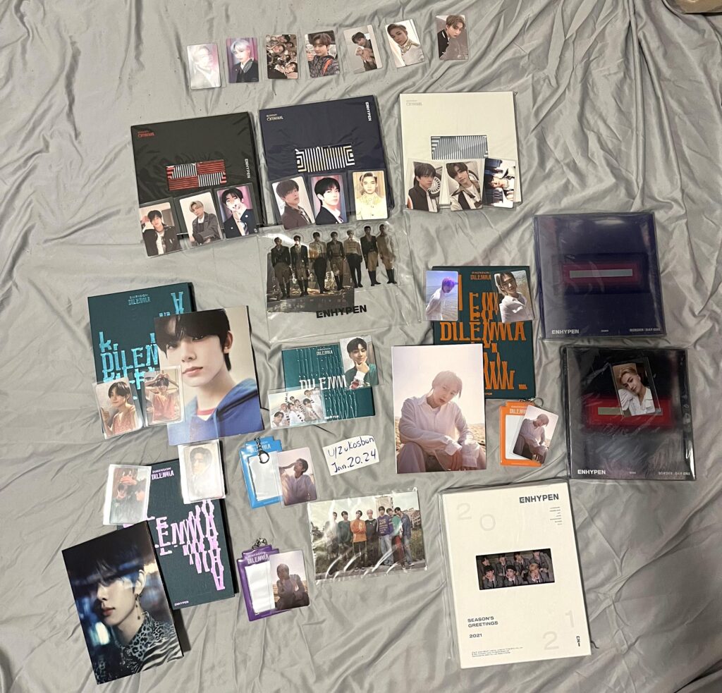 [WTS, USA ONLY] Albums with pcs + inclusions - ENHYPEN FANS | EN-FANS.COM